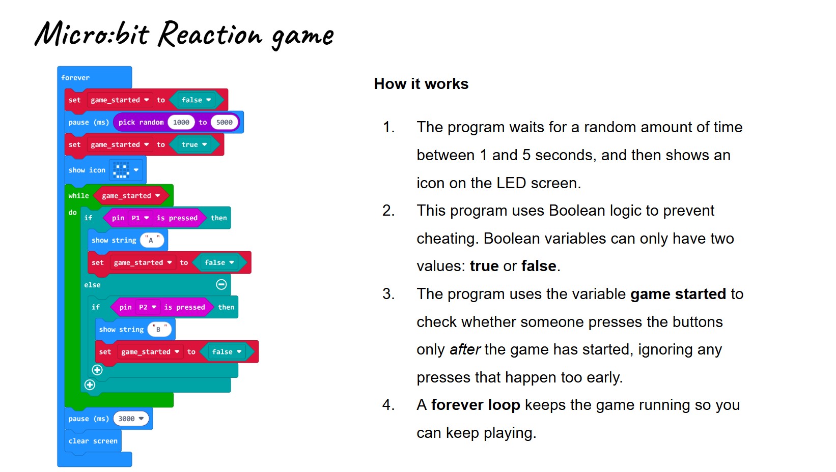 Reaction Game using Micro:bit – SCOPES-DF